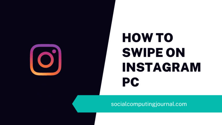 How to Swipe on Instagram PC? - Swipe Photos Left or Right - SCJ