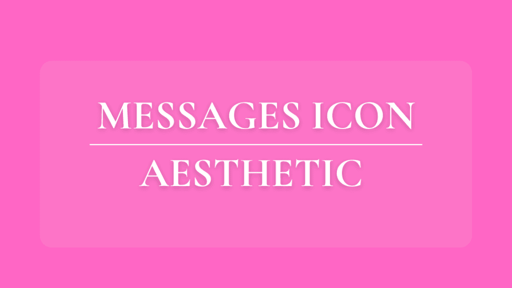 Messages Icon Aesthetic: How to Get Colorful Logo for IOS? - SCJ