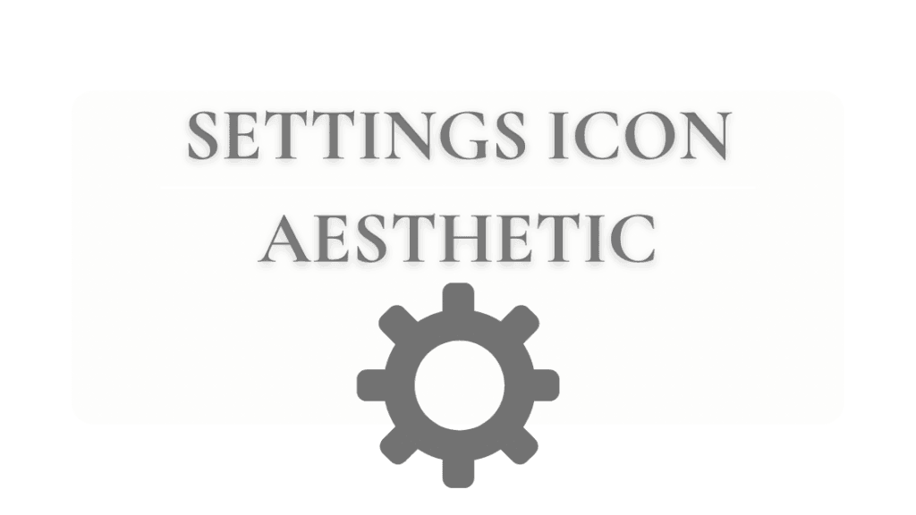 Settings Icon Aesthetic: How to get Colorful Logo for IOS - SCJ