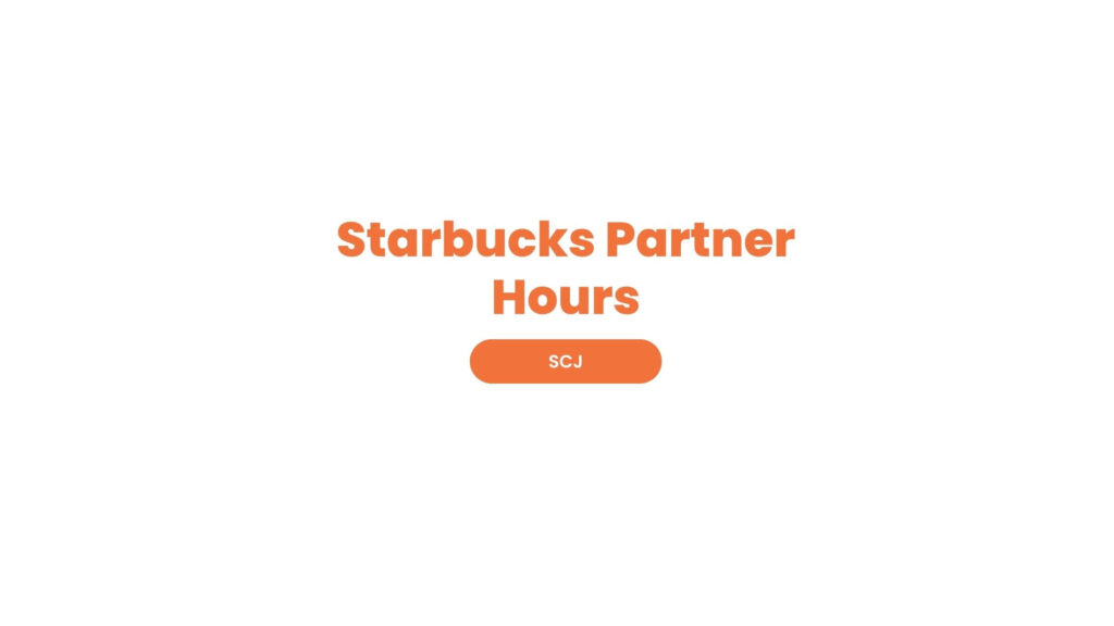 Starbucks Partner Hours App: A Detailed Guide - SCJ